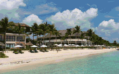 Christmas in Mexico at Reef Coco Beach Resort